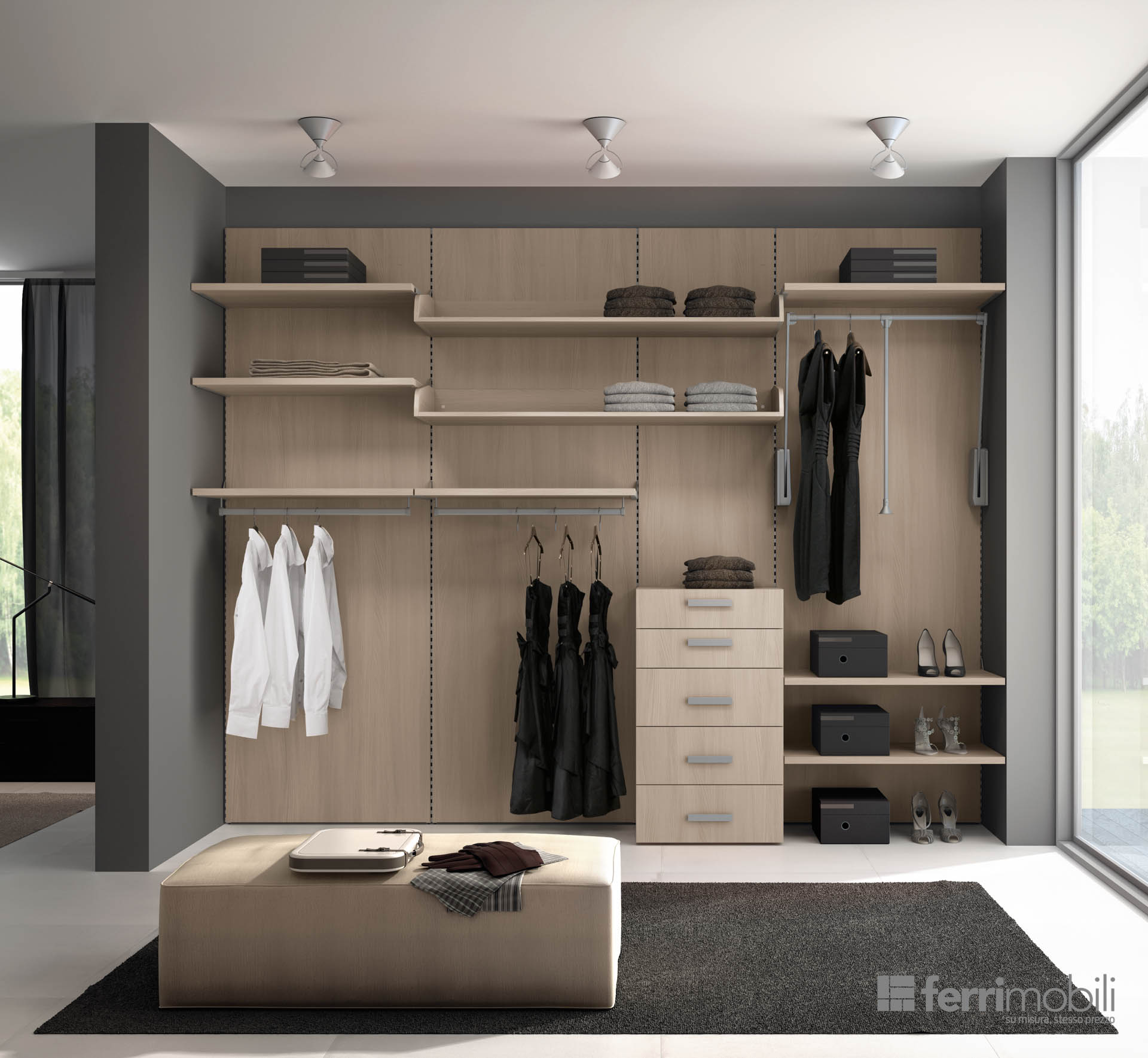 Garde-robes - modèle 48 - Ferrimobili