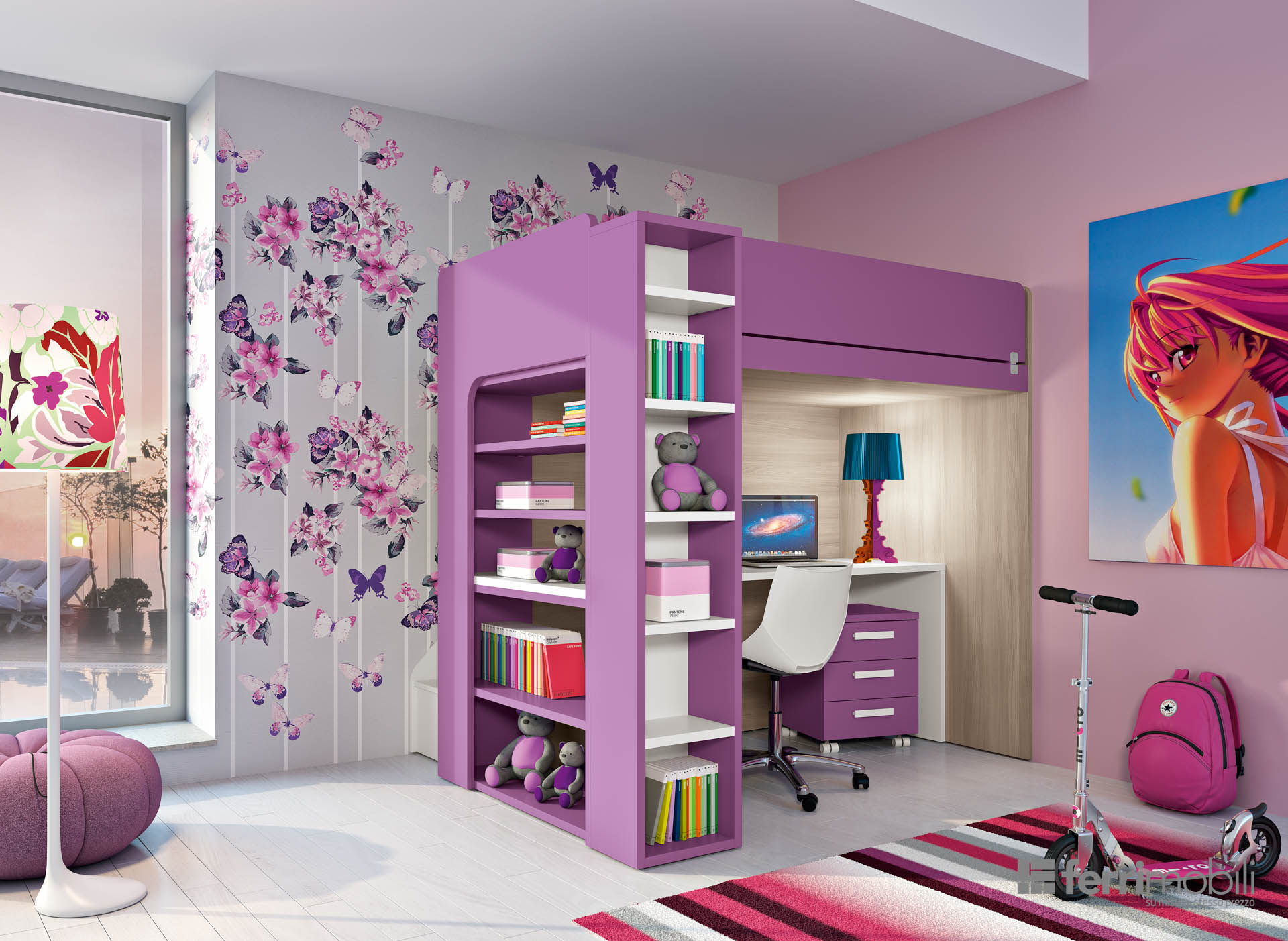 Bedrooms - Kids Room 931 - Ferrimobili
